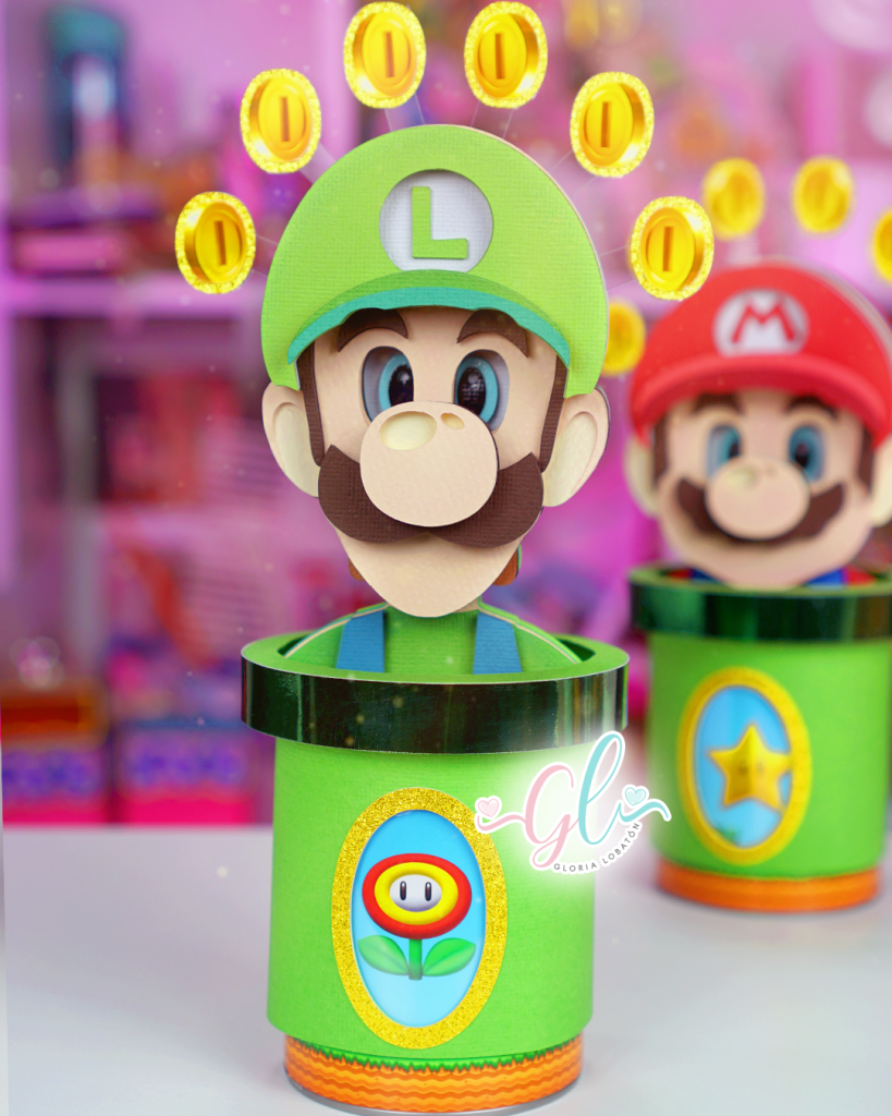 PRINGLES LUIGI BROS CAPAS CARTULINA (SUPER MARIO) – Gloria Lobatón Archivos