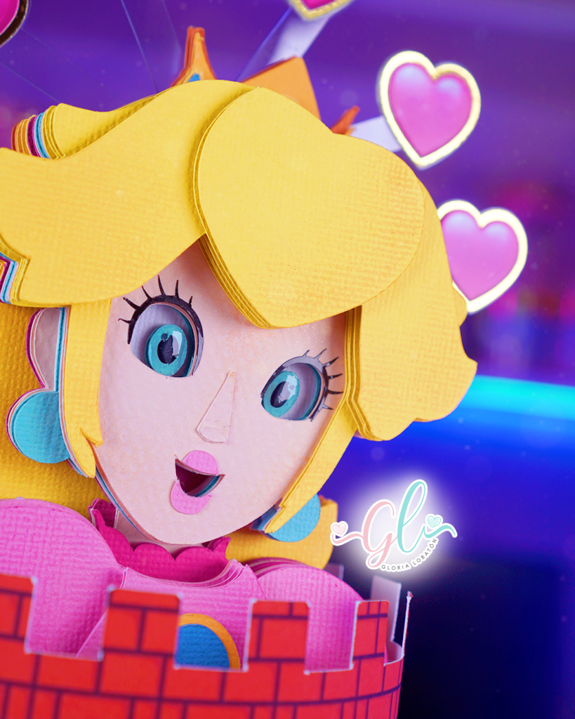 PRINGLES PRINCESA PEACH CAPAS CARTULINA (SUPER MARIO) – Gloria Lobatón ...