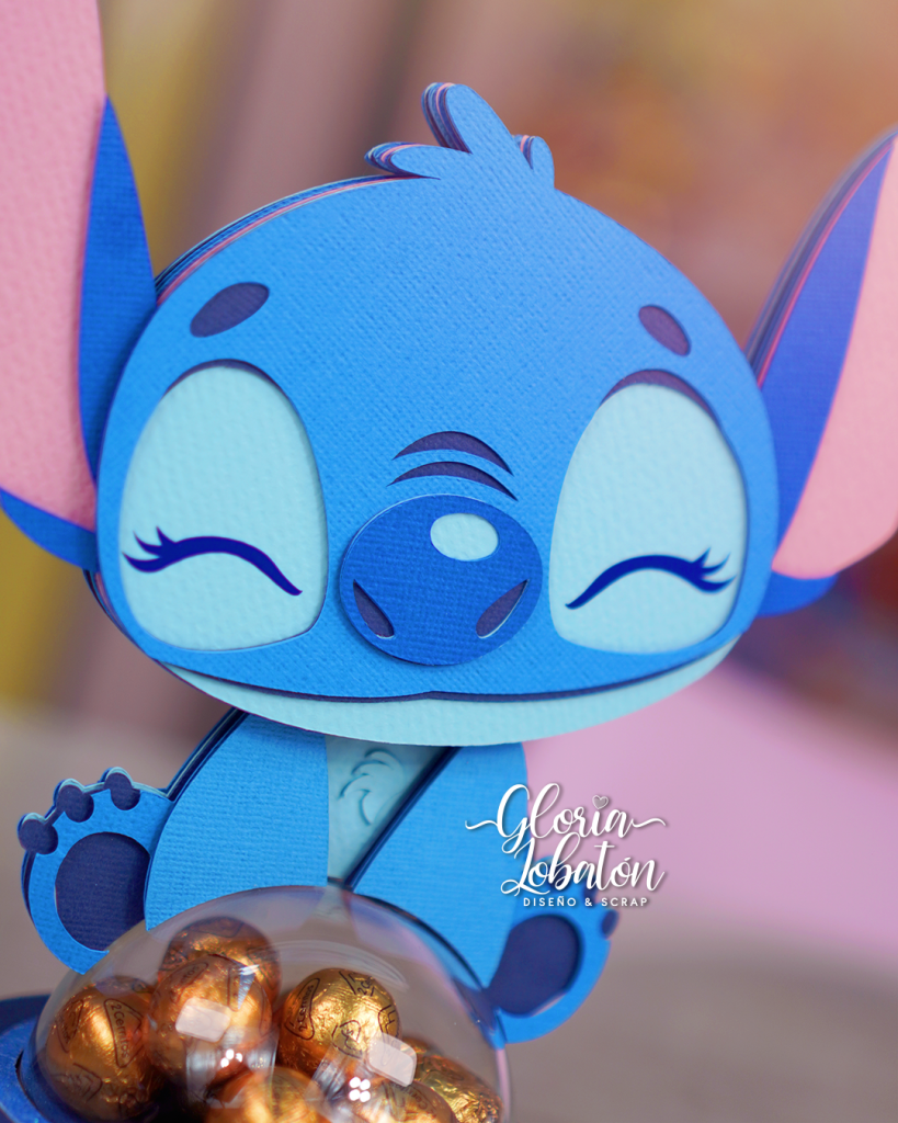 GOLOSINERO – STITCH ADORABLE CAPAS DE CARTULINA – Gloria Lobatón Archivos