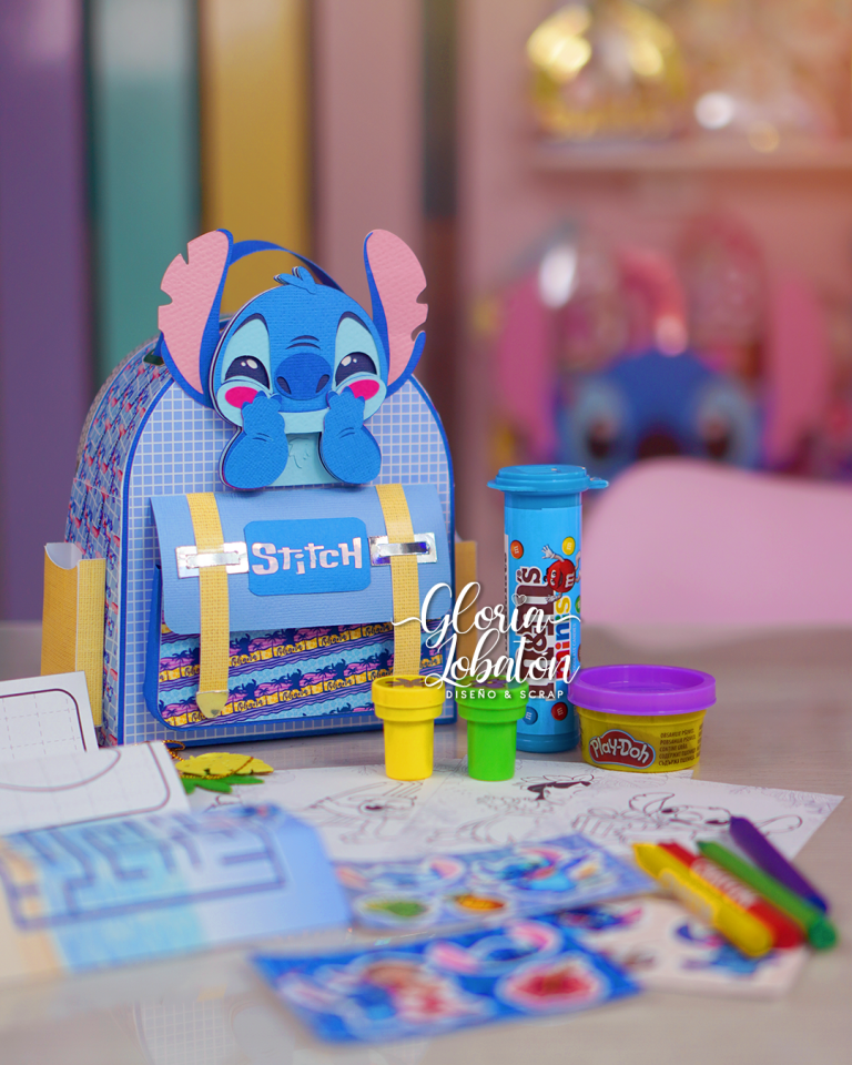 MOCHILA ACTIVIDADES – STITCH – Gloria Lobatón Archivos
